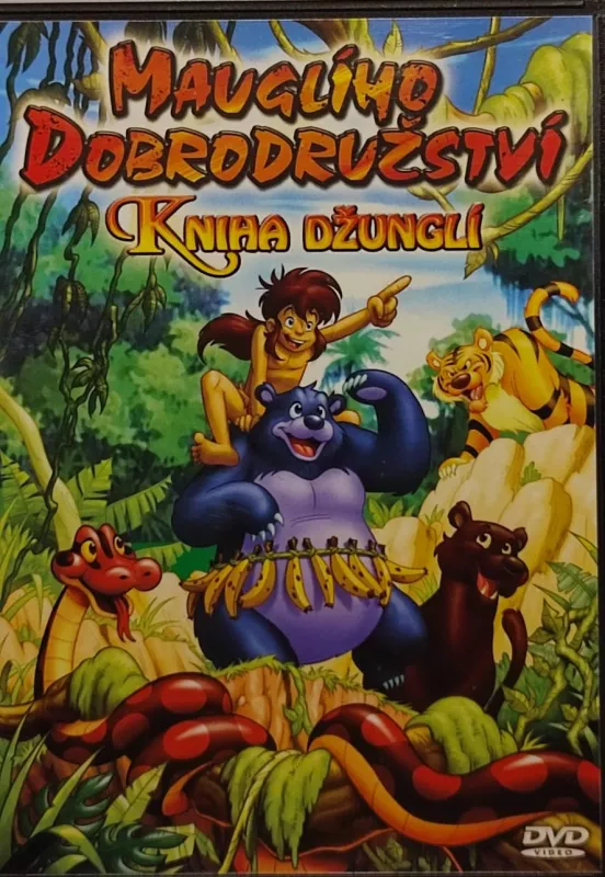 DVD Mauglího dobrodružství-Kniha džunglí